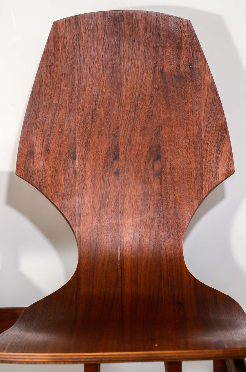 Mid Century Combined Chair and Side Table at 1stDibs | chair with side ...