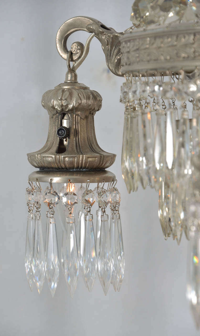 Eight-Light Baroque Chandelier at 1stDibs