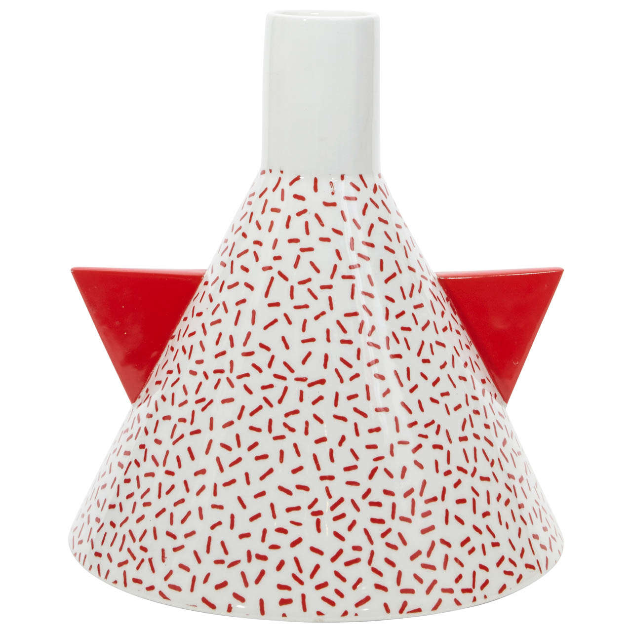 Matteo Thun, Memphis “Nefertiti” Vase, circa 1981 at 1stDibs