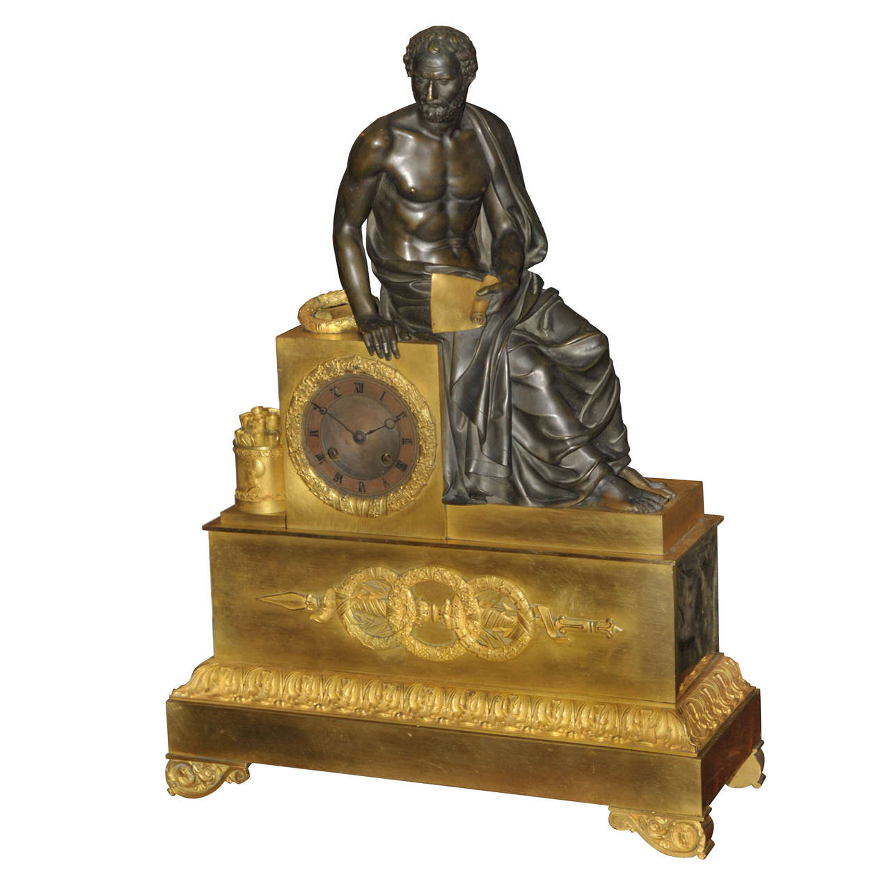 1830s Restauration Period Clock For Sale at 1stDibs