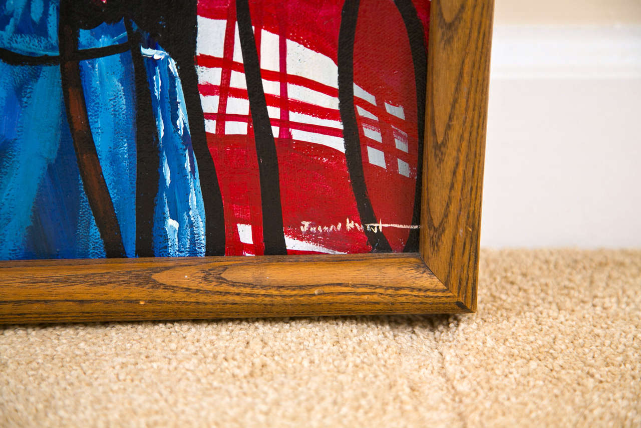 Jason Hunt Oil Painting "Cut Buddies" For Sale at 1stDibs