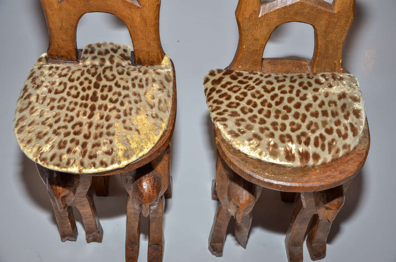 Two 1920s African Chairs from the Bambaras Tribe in Mali For Sale at ...