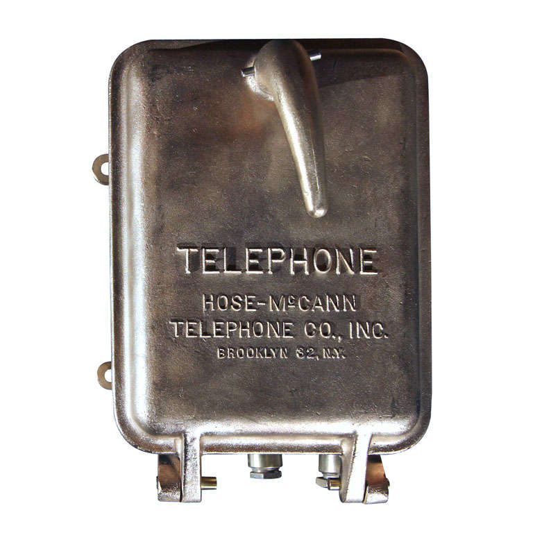 Brass Ship Phone at 1stDibs