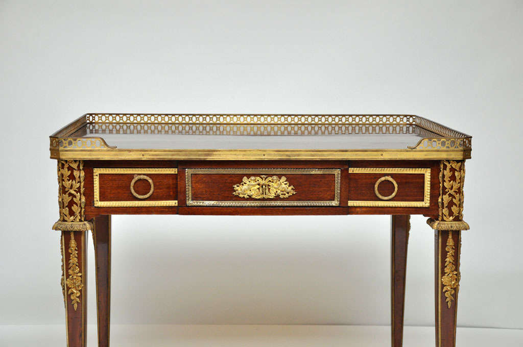Neoclassical writing table after a model by Jean-Henri Riesener, France ...