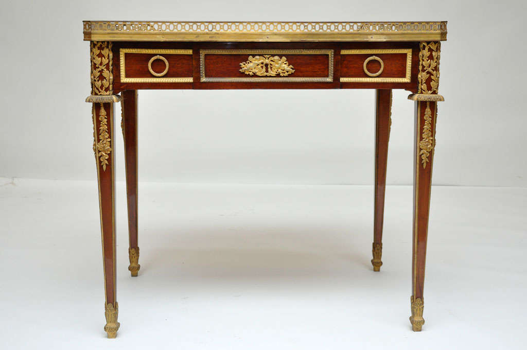 Neoclassical writing table after a model by Jean-Henri Riesener, France ...