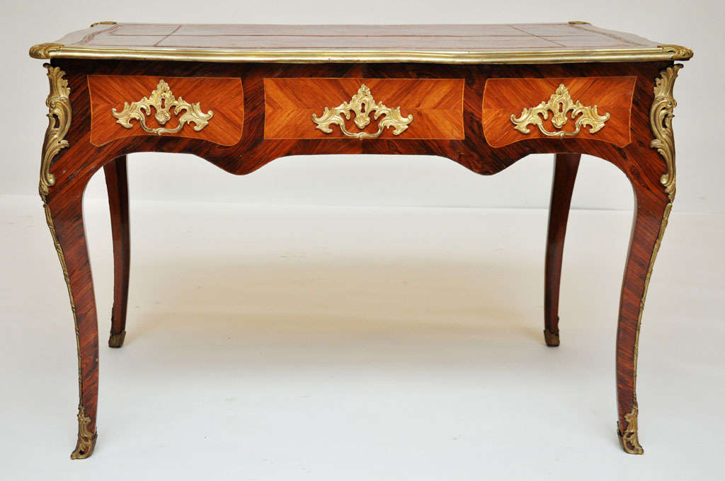 Rococo Petite Desk with Gold Bronze Mounts by Edward Holmes Baldock ...