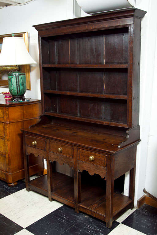 Welsh Cottage Dresser with Pot Board For Sale at 1stDibs