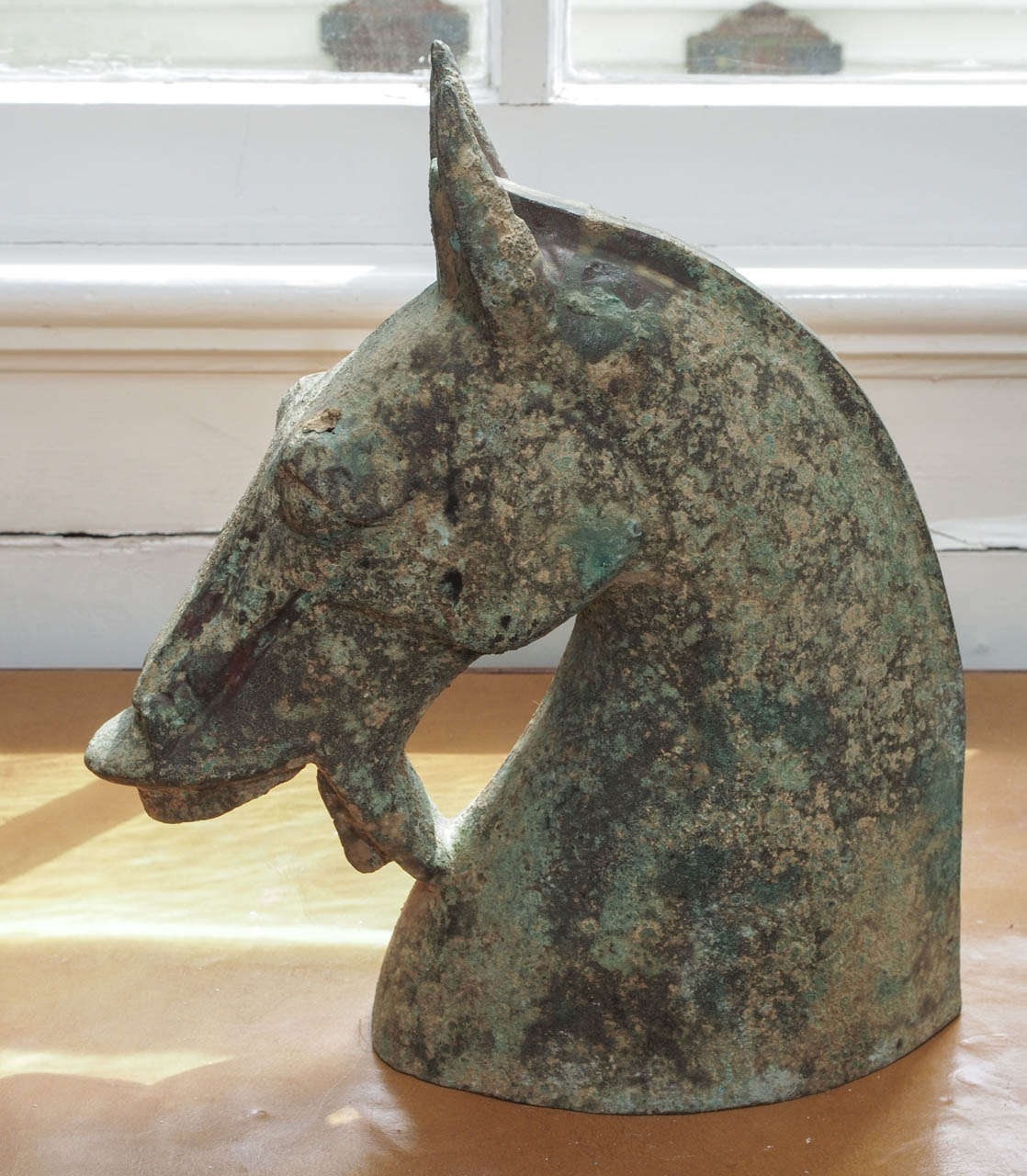 Copper Horse Head at 1stDibs
