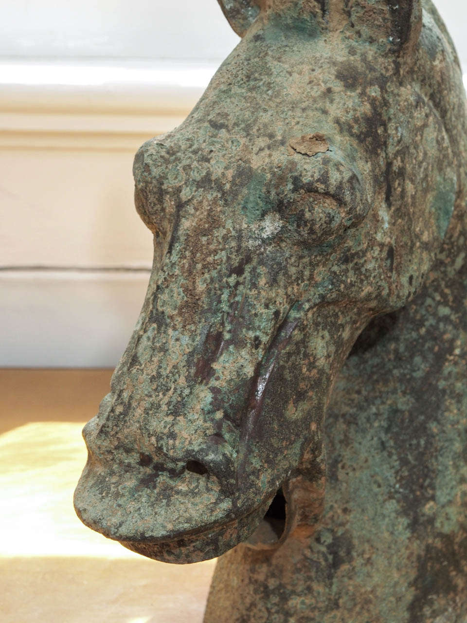 Copper Horse Head at 1stDibs