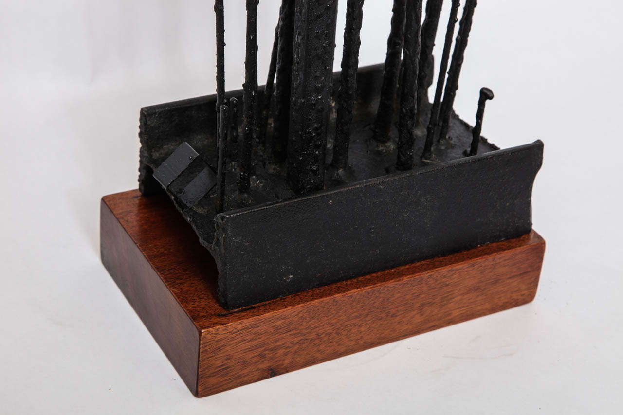 Table Lamps Pair Mid Century Modern Abstract Expressionist 1950's For ...