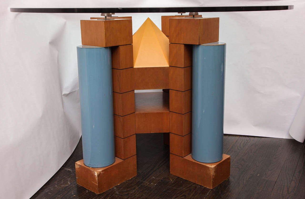 A 1980's Post Modern Dining Table by Michael Graves at 1stDibs