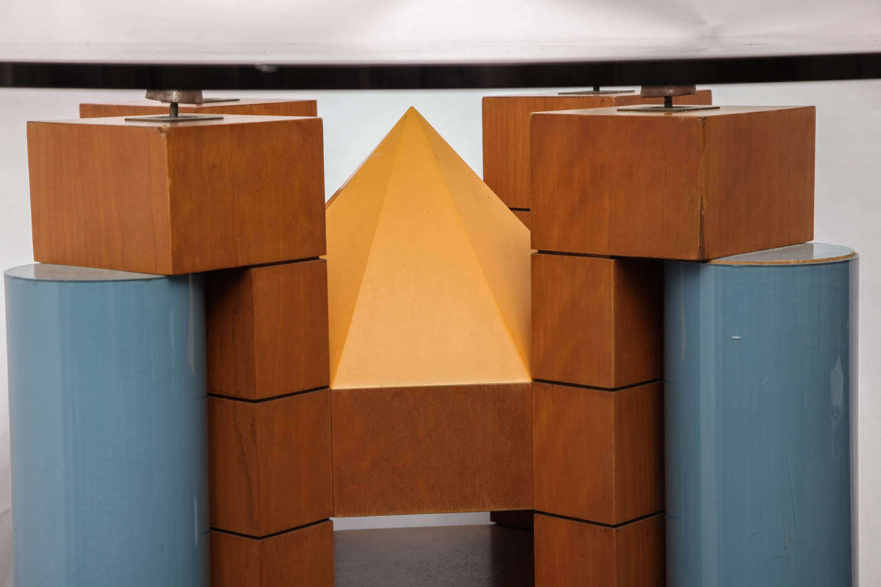 A 1980's Post Modern Dining Table by Michael Graves at 1stDibs