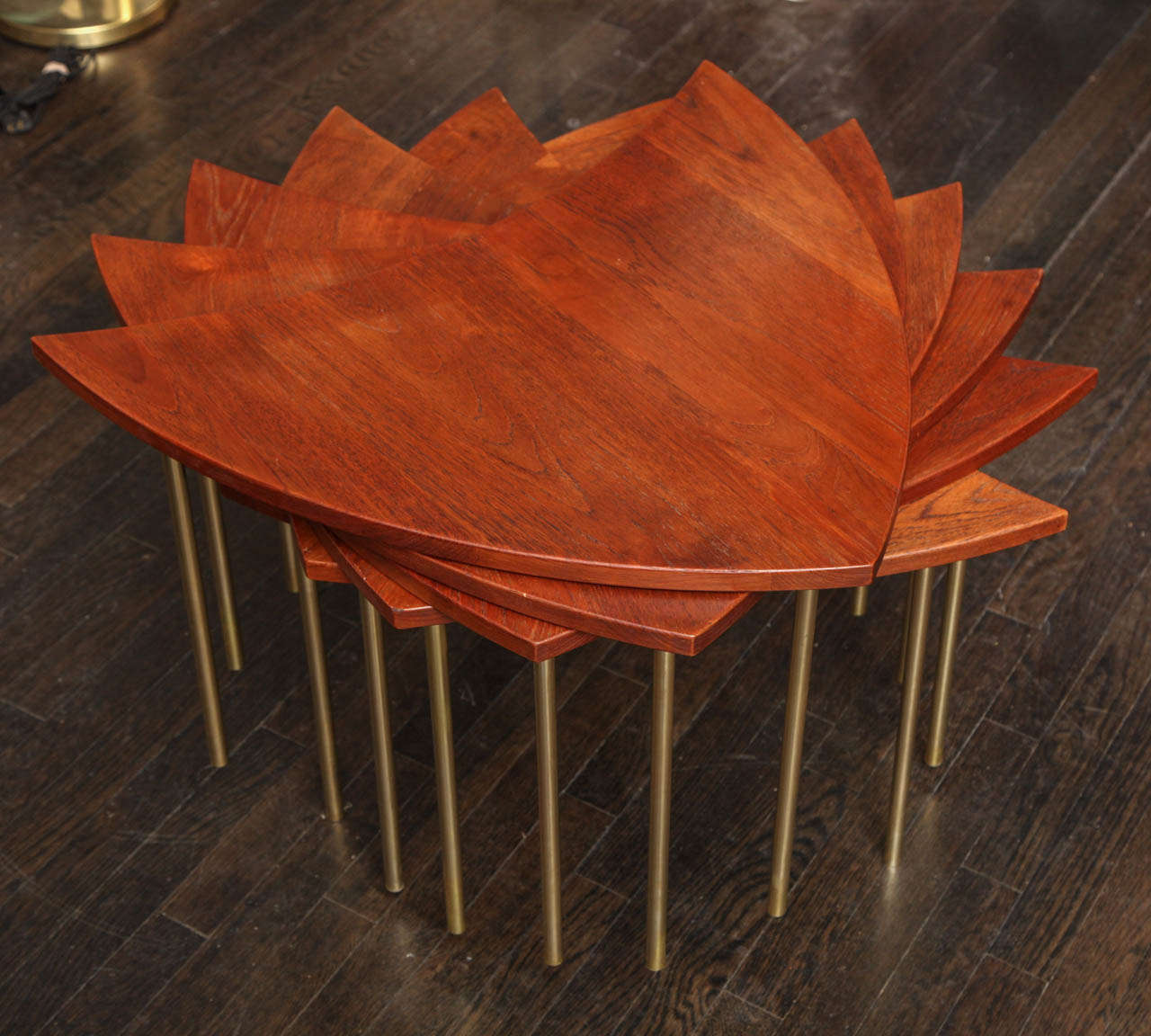 A Suite of 6 1950's Tables signed FD Made in Denmark at 1stDibs