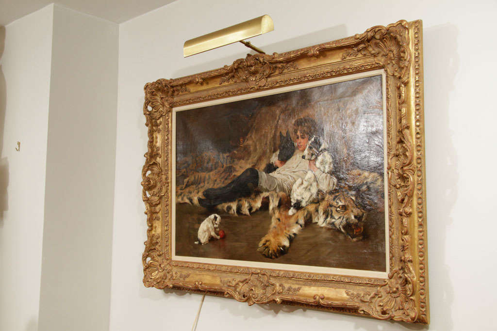 "After the ball" oil on canvas Signed Arthur Wardle at 1stDibs | after ...