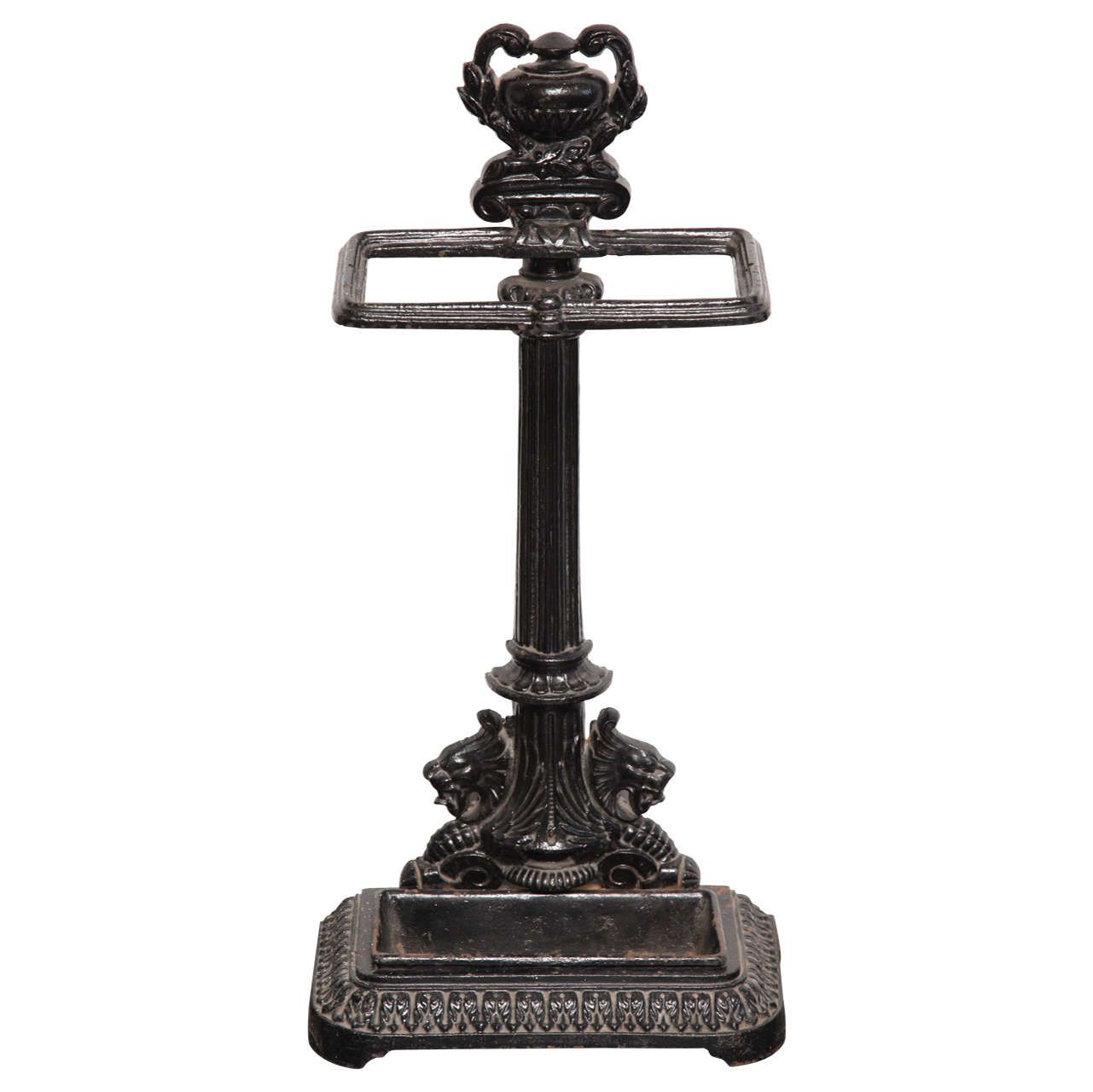 19th Century English, Cast Iron Umbrella Stand For Sale at 1stDibs ...