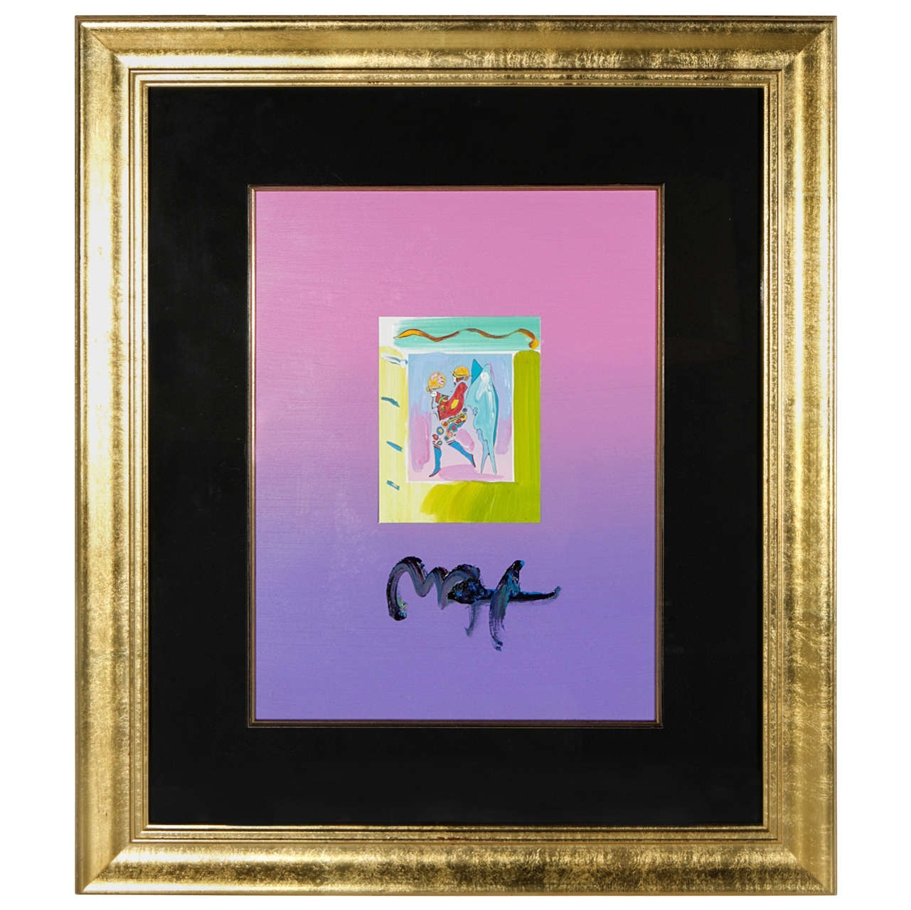 Peter Max Framed Artwork at 1stDibs