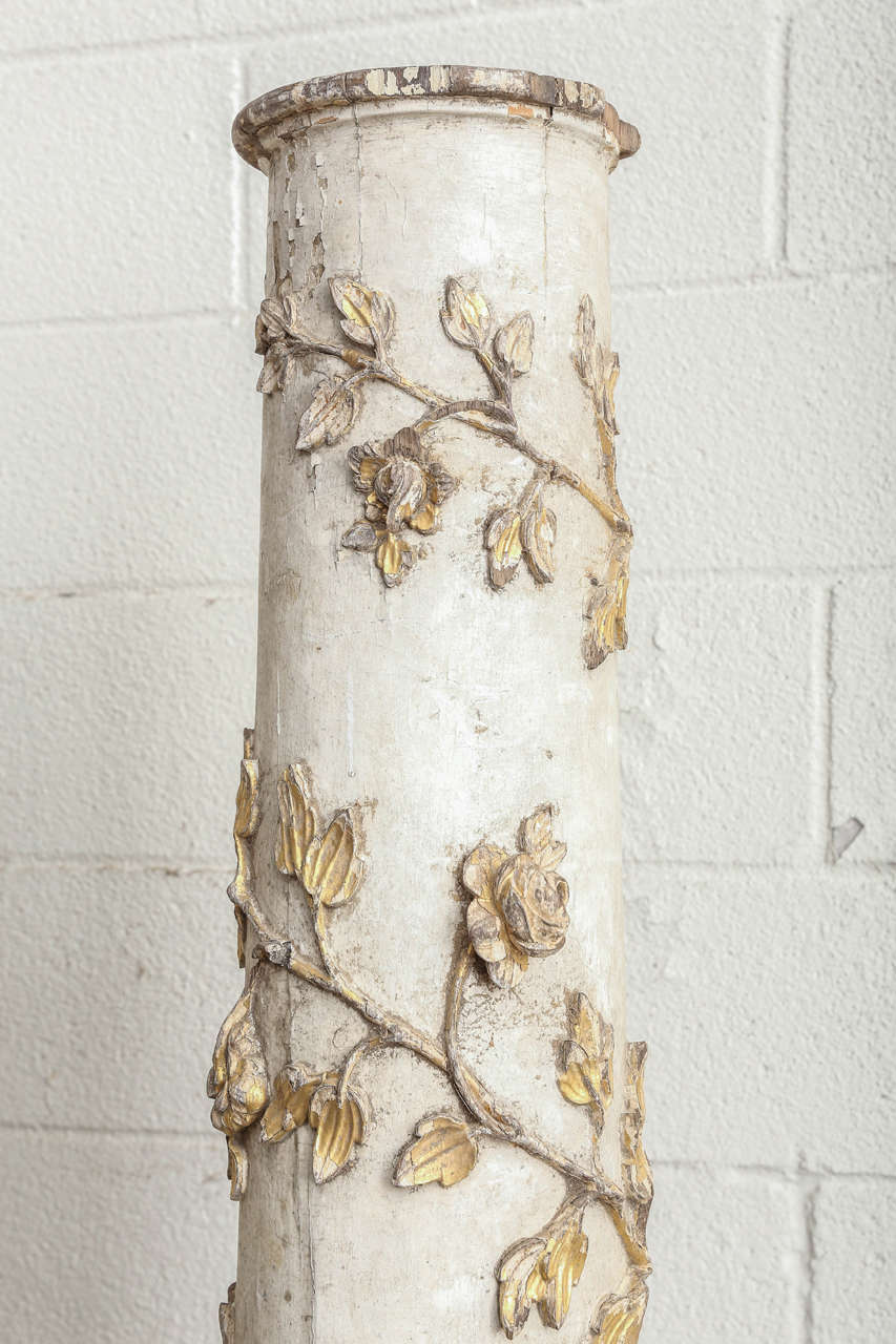 Spanish 17th Century Pair of Columns at 1stDibs | spanish columns