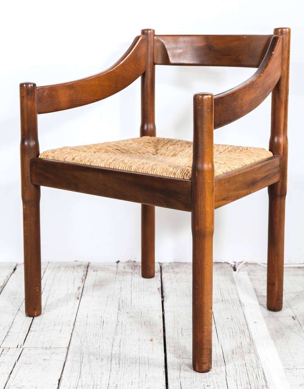 Set of Four Carimate Dining Chairs by Vico Magistretti for Cassina at ...