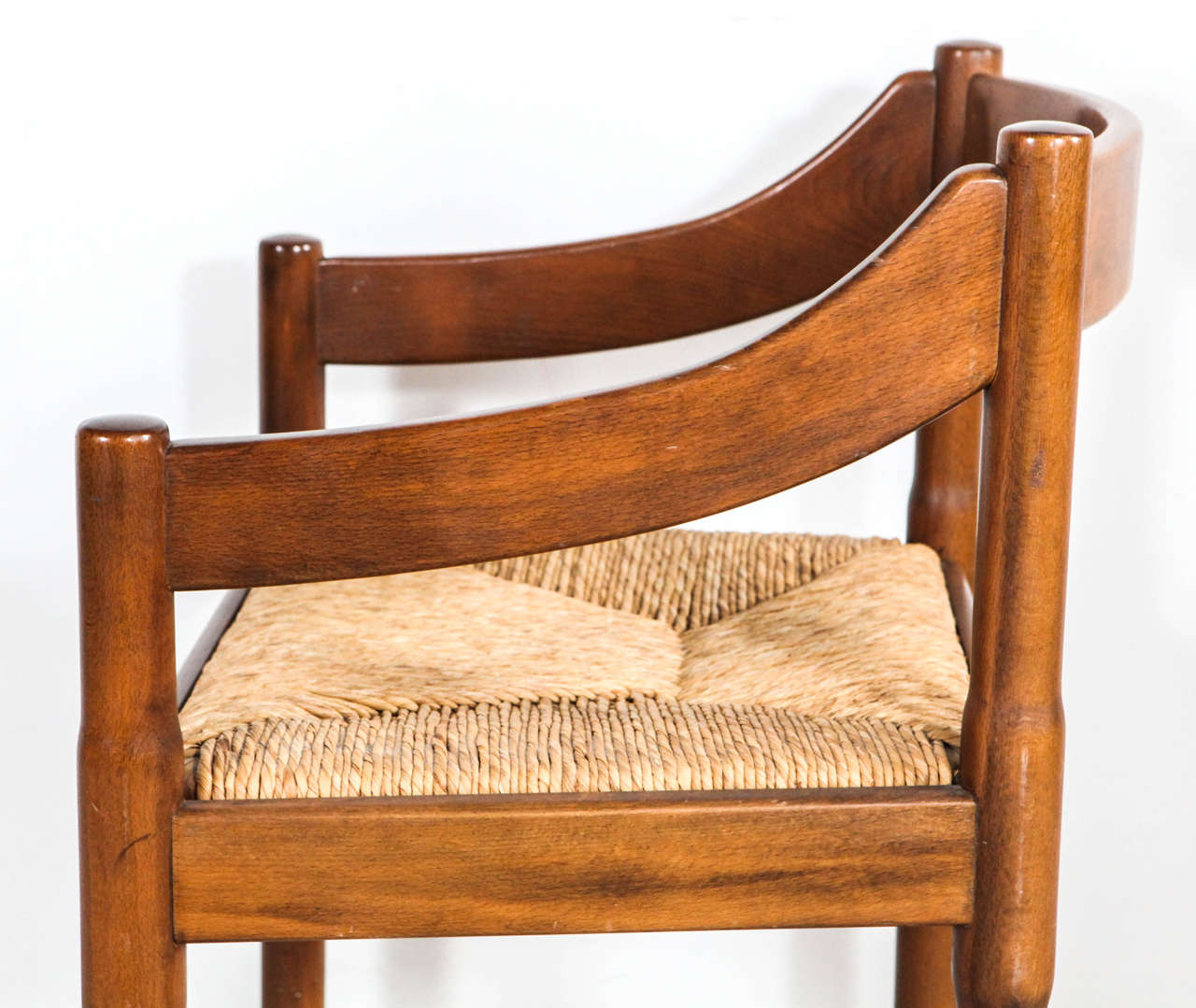 Set of Four Carimate Dining Chairs by Vico Magistretti for Cassina at ...