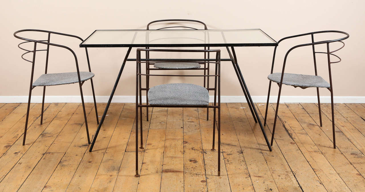 Outdoor Dining Set by George Nelson for Arbuck at 1stDibs | ross arbuck ...