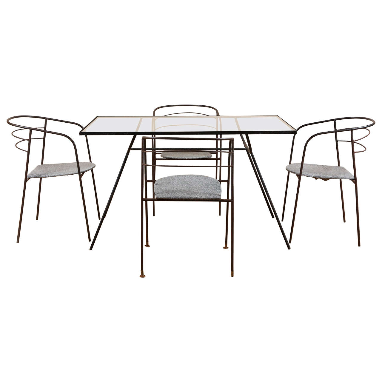 Outdoor Dining Set by George Nelson for Arbuck at 1stDibs | ross arbuck ...