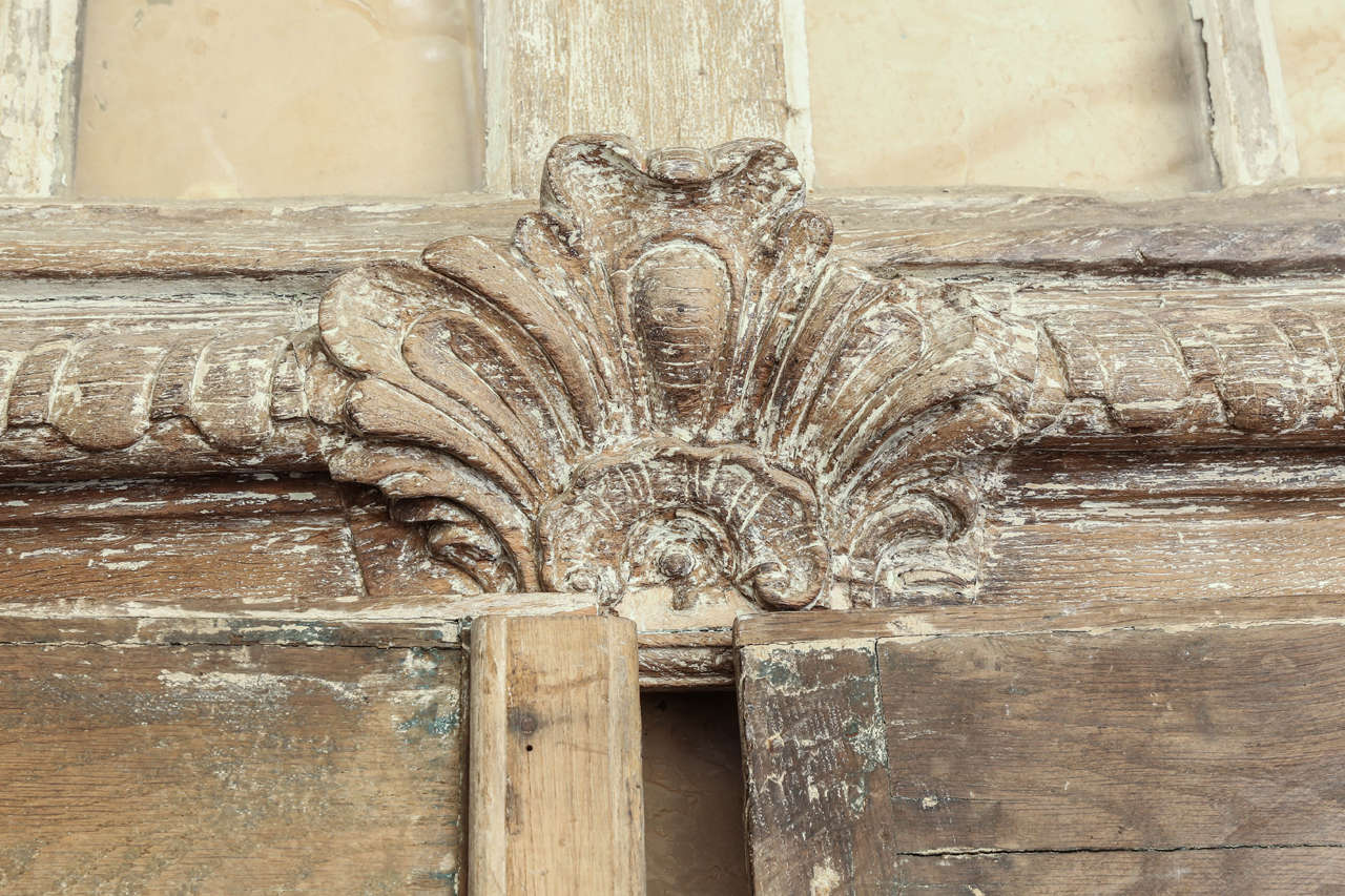 Large Pair of Transomed Louis XV Doors For Sale at 1stDibs