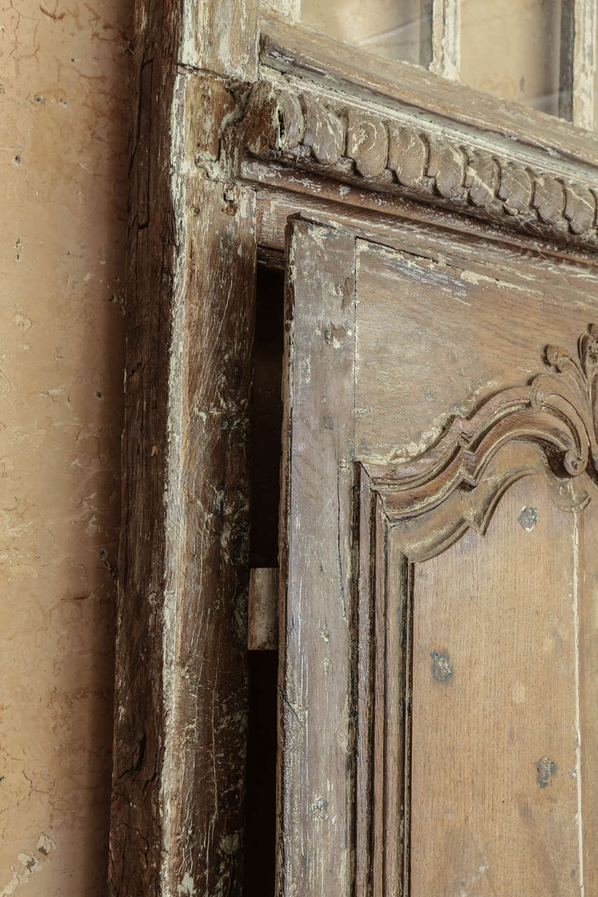 Large Pair of Transomed Louis XV Doors For Sale at 1stDibs