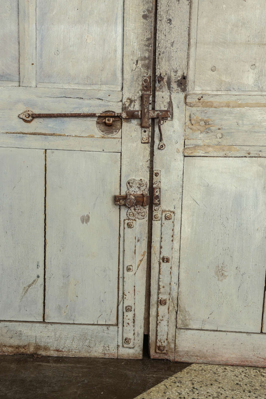 Large Pair of Transomed Louis XV Doors For Sale at 1stDibs