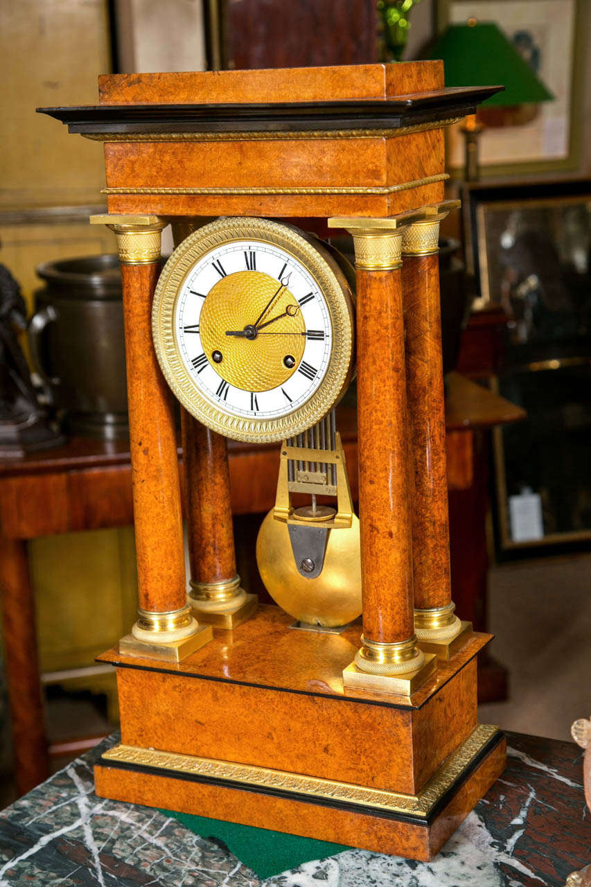 Pinwheel Portico Clock For Sale at 1stDibs | pinwheel clock man, säulenuhr