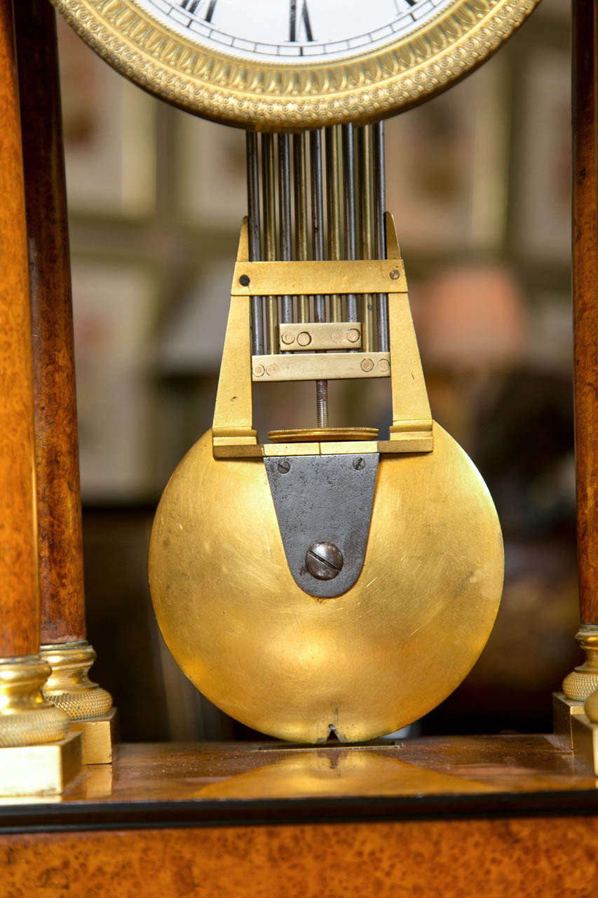 Pinwheel Portico Clock For Sale at 1stDibs | pinwheel clock man, säulenuhr