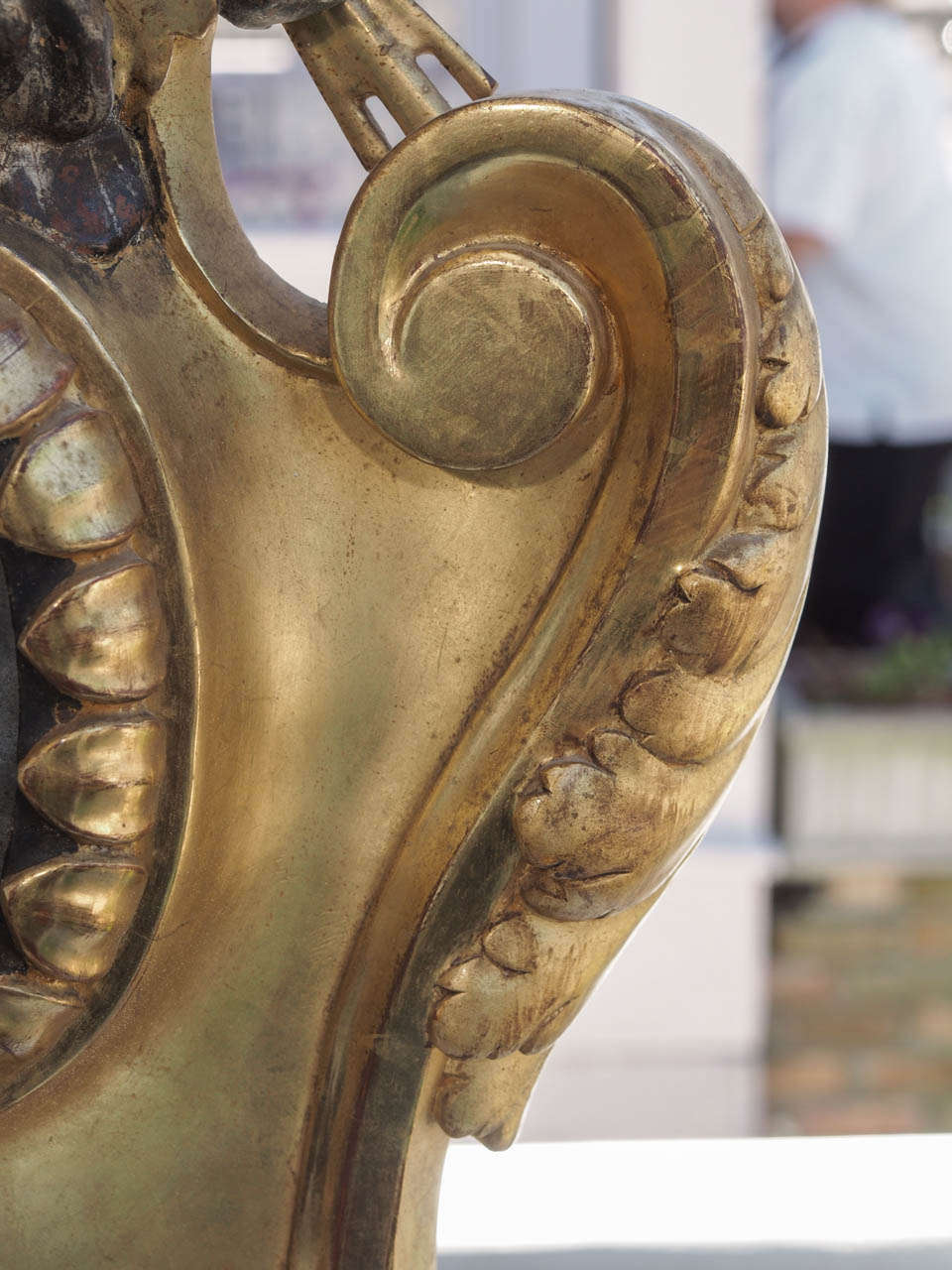 Pair of Italian Gilt Wood Reliquary with Putti Head Decoration For Sale ...