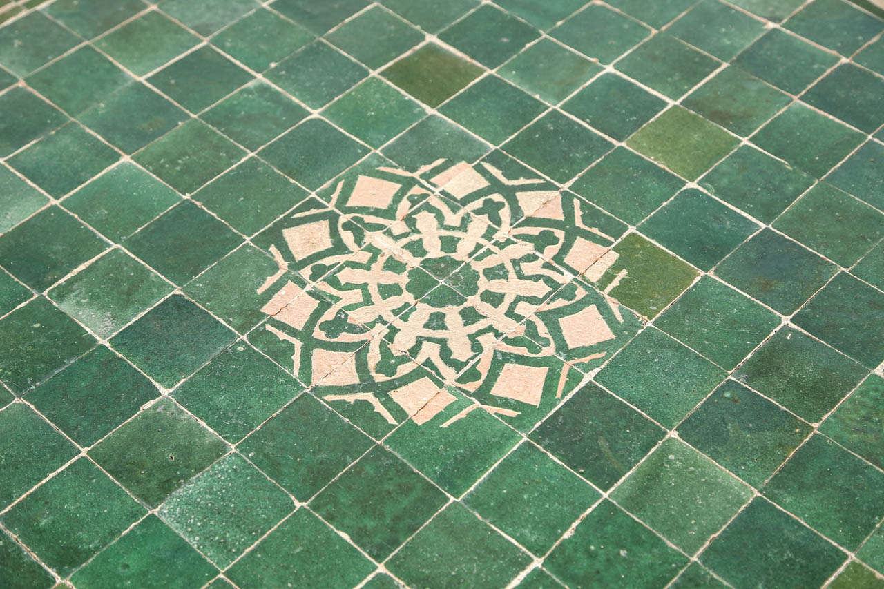 Moroccan Mosaic Tile Table Top at 1stDibs | moroccan tile table tops ...
