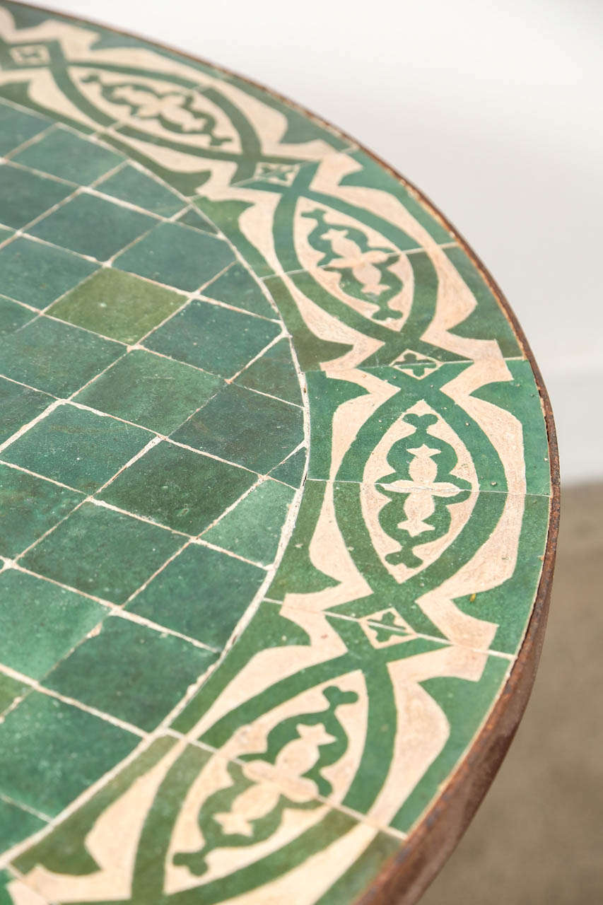 Moroccan Mosaic Tile Table Top at 1stDibs | moroccan tile table tops ...