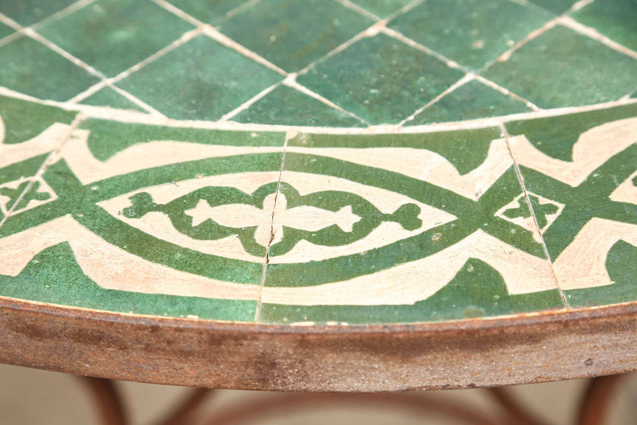 Moroccan Mosaic Tile Table Top at 1stDibs | moroccan tile table tops ...