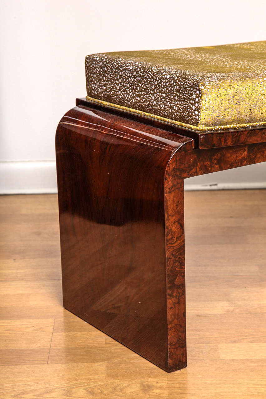 Art Deco Bench For Sale at 1stDibs