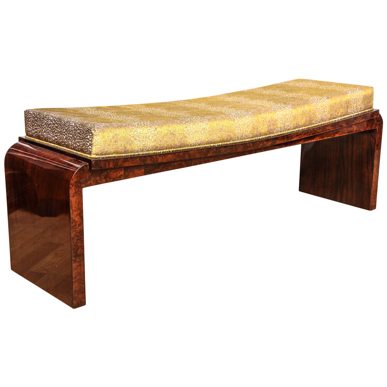 Art Deco Bench For Sale at 1stDibs