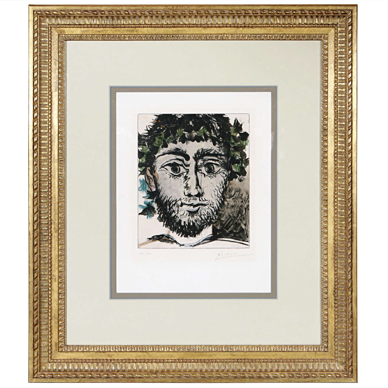 Signed, Color Etching by Pablo Picasso For Sale at 1stdibs