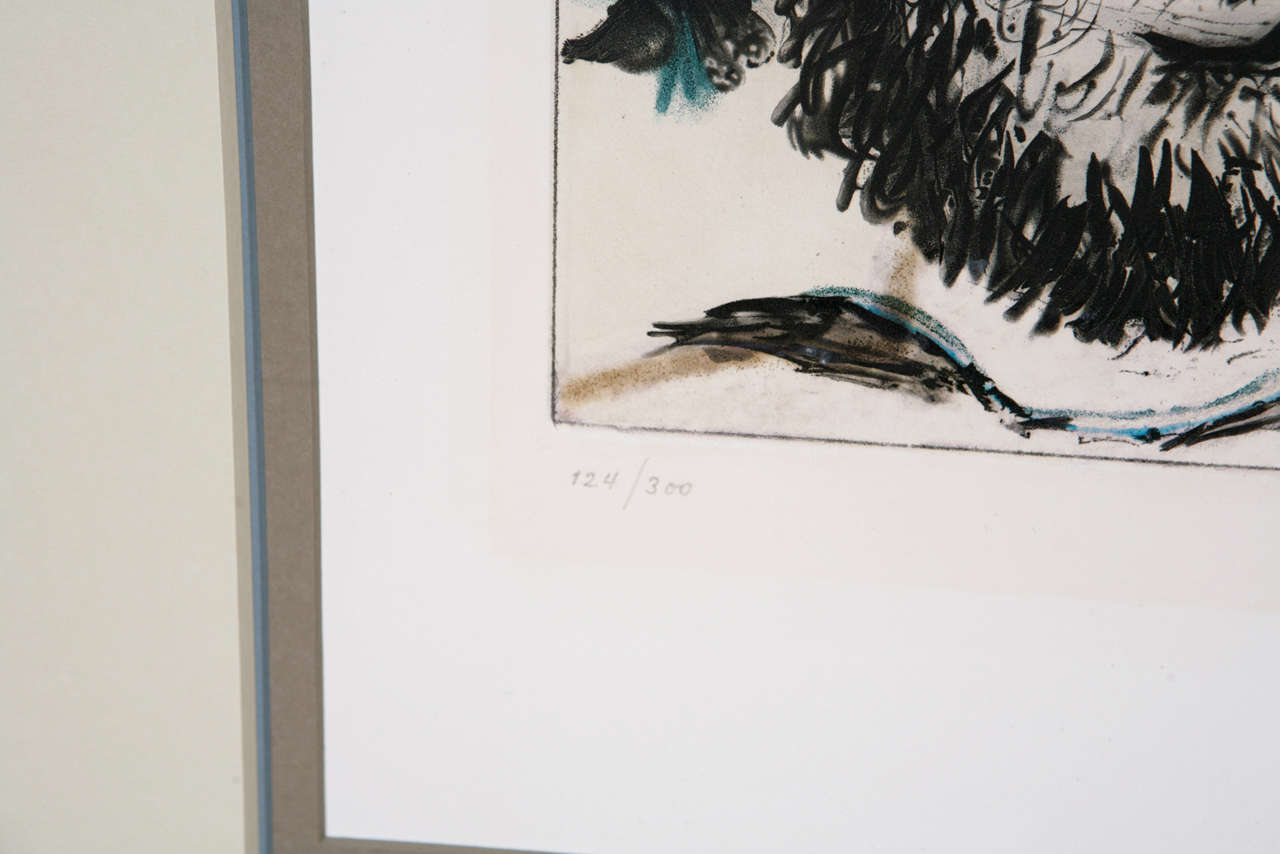 Signed, Color Etching by Pablo Picasso For Sale at 1stDibs