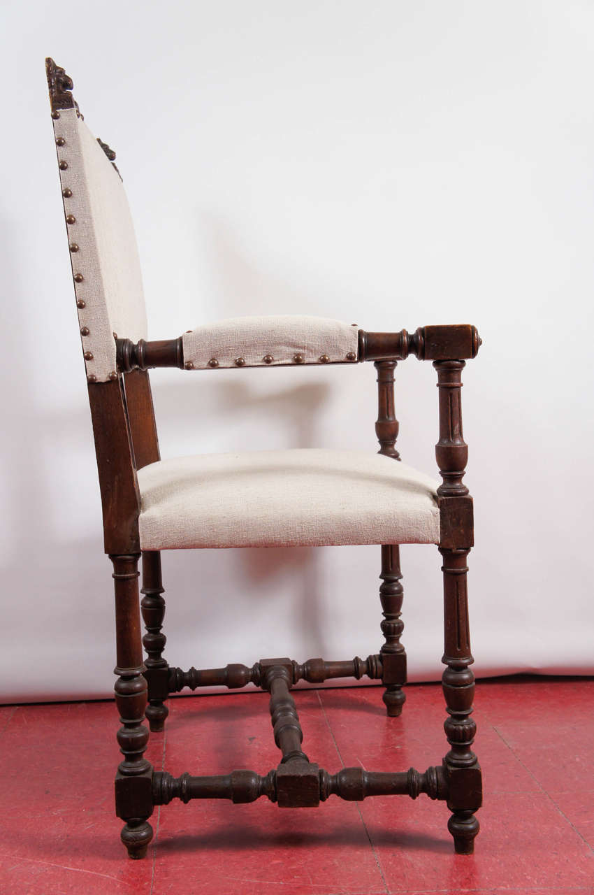 Spanish-Renaissance-Style Armchair at 1stDibs | spanish renaissance ...