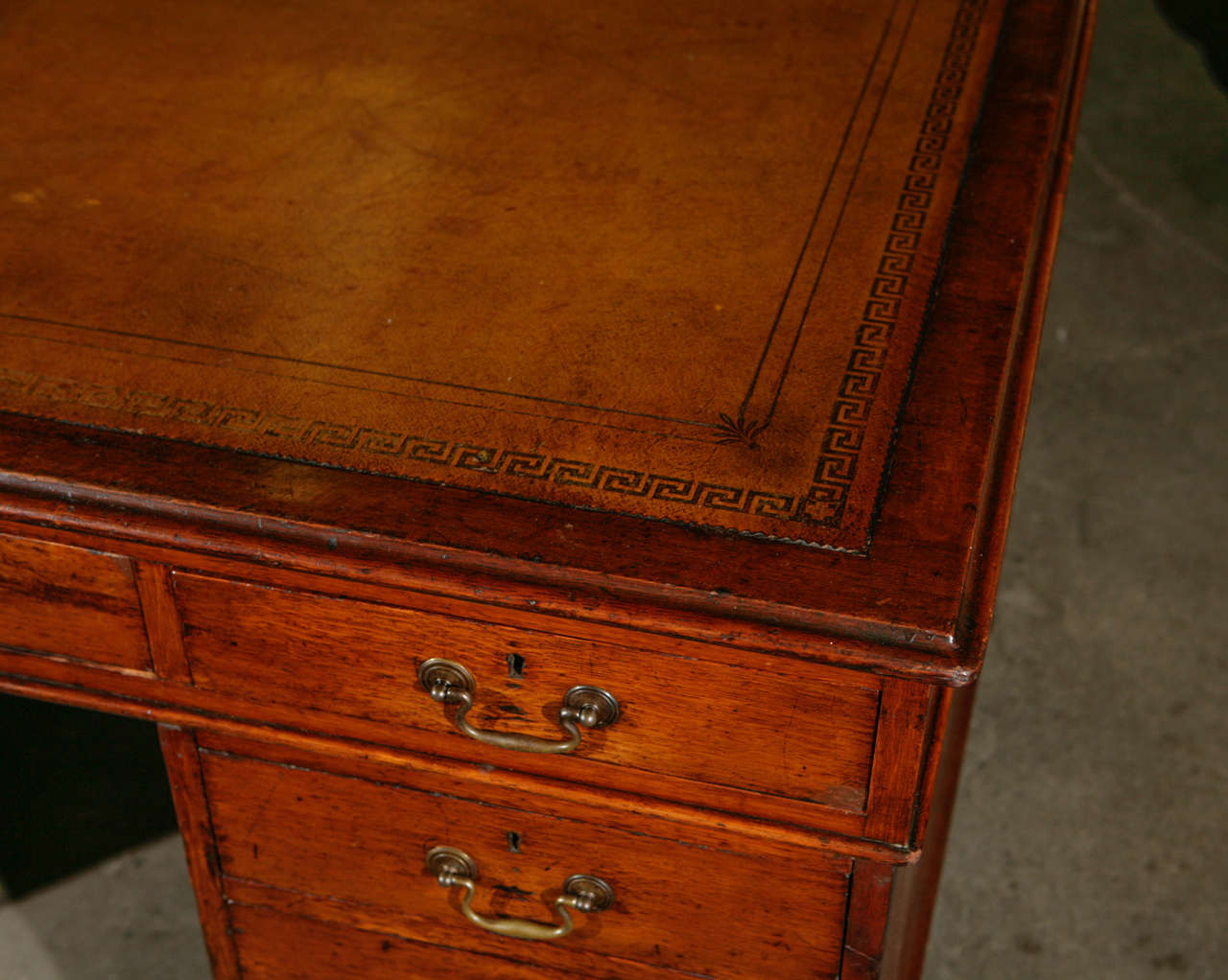Antique English Partners Desk at 1stDibs | english desk, antique ...
