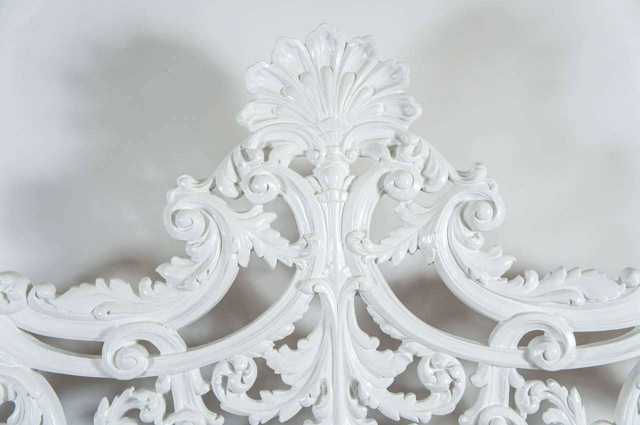 Venetian Baroque-Style King-Size Head Board For Sale at 1stDibs