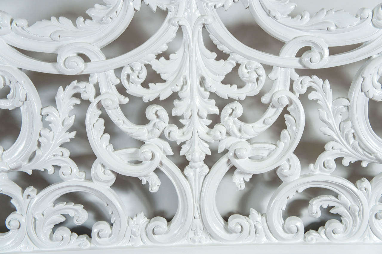 Venetian Baroque-Style King-Size Head Board For Sale at 1stDibs