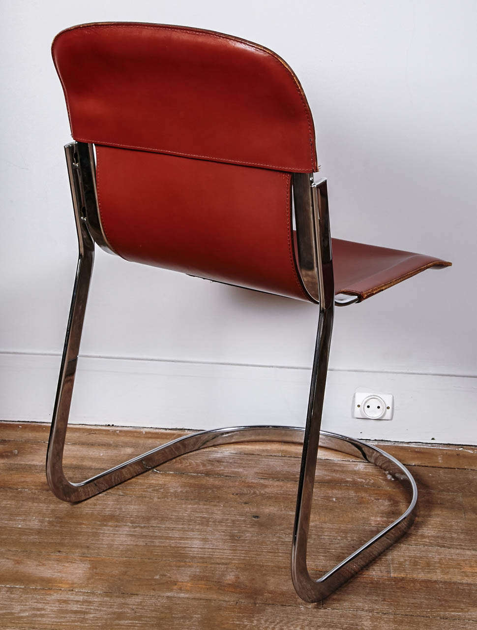 Set of Eight Cidue Stacking Chairs at 1stDibs