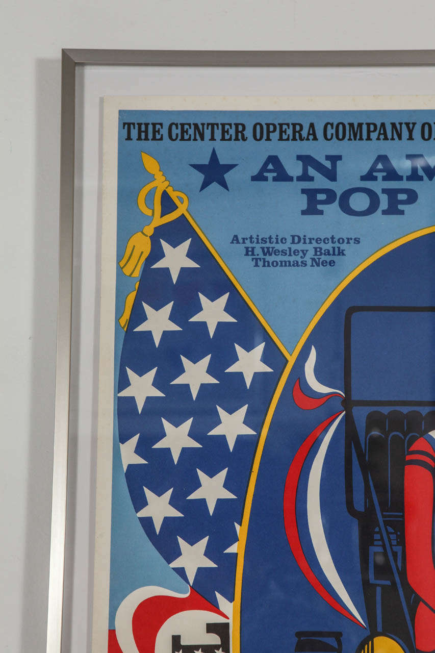 Robert Indiana 1967 Pop Art Poster "The Mother of Us All" at 1stDibs