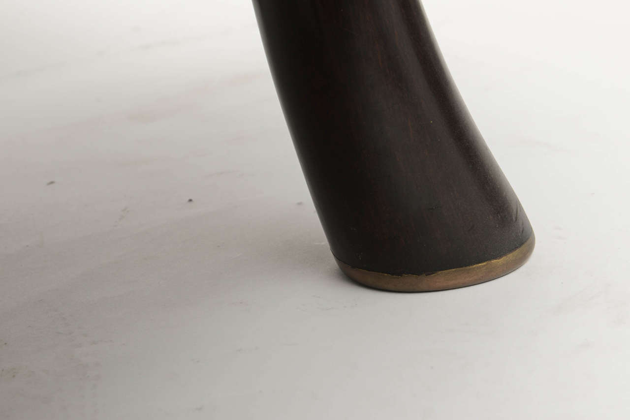 Rare Edward Wormley Elephant Leg Table at 1stDibs