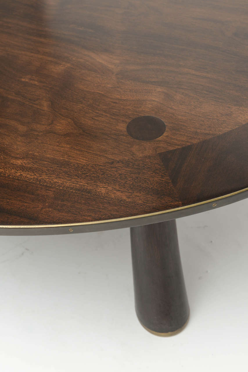 Rare Edward Wormley Elephant Leg Table at 1stDibs