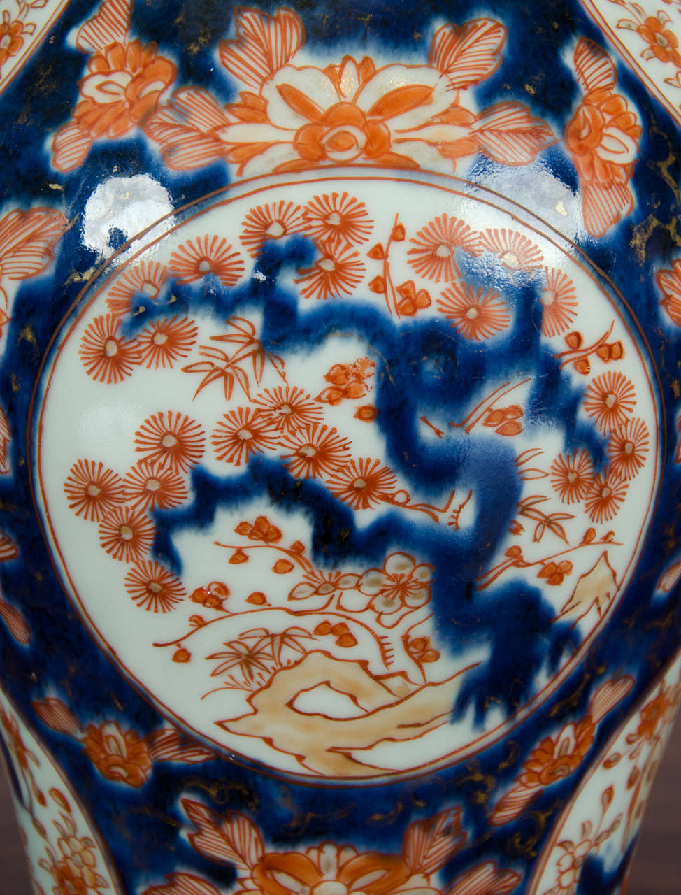 Pair of Japanese Imari Vases at 1stDibs