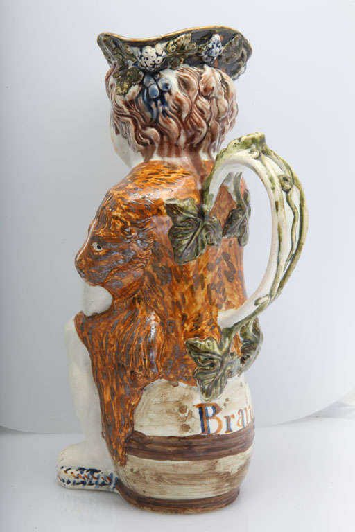 Important Prattware "Bacchus" Toby Jug at 1stDibs