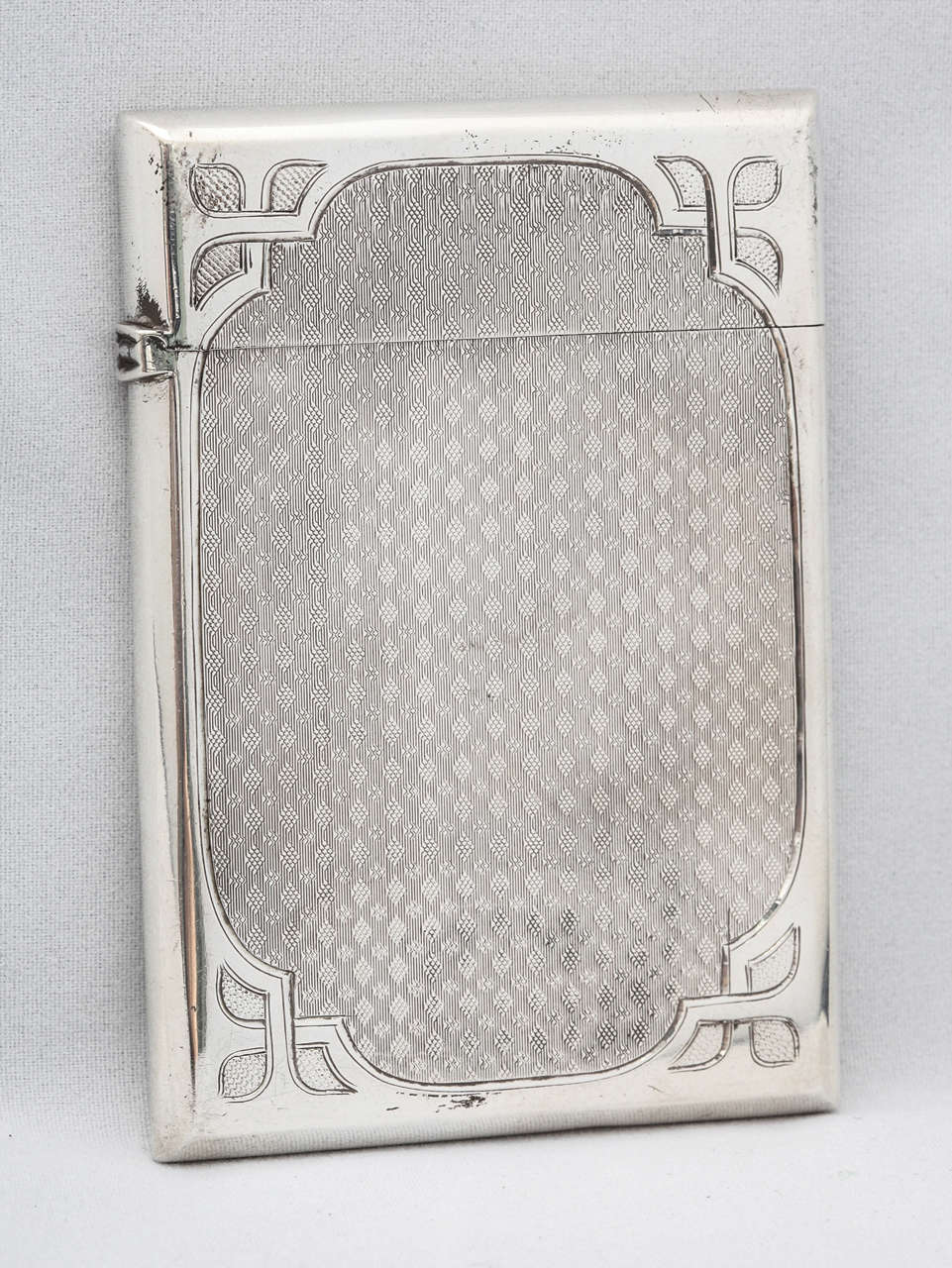 American Coin Silver Calling Card Case For Sale at 1stDibs | silver ...