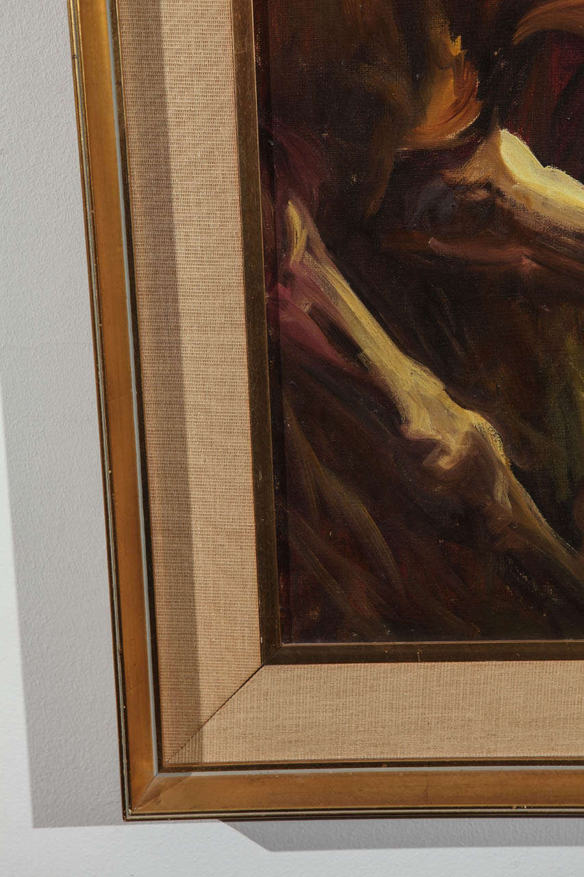 Morando Luque Painting "Cavalle" For Sale at 1stDibs